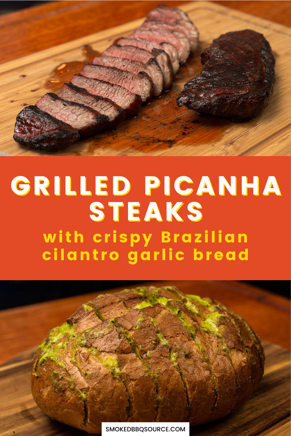 Grilled Rump Cap Steak (Picanha) - Smoked BBQ Source
