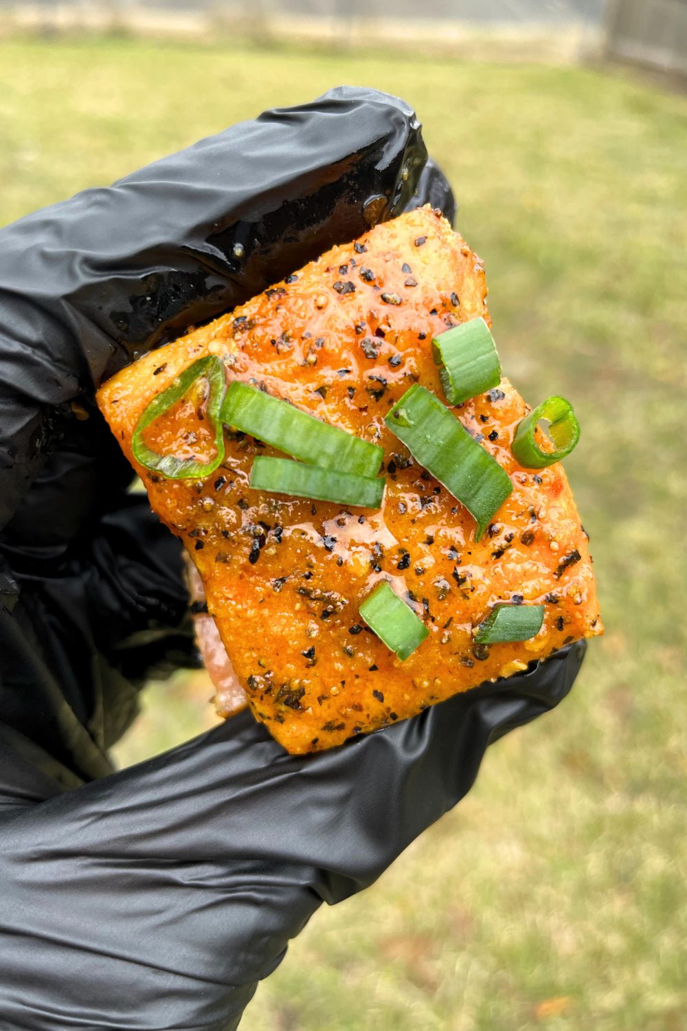 Smoked Salmon Burnt Ends (Hot Honey Salmon Bites) - Smoked BBQ Source