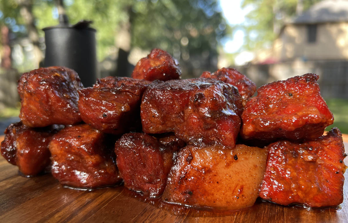 Smoked Boneless Pork Shoulder