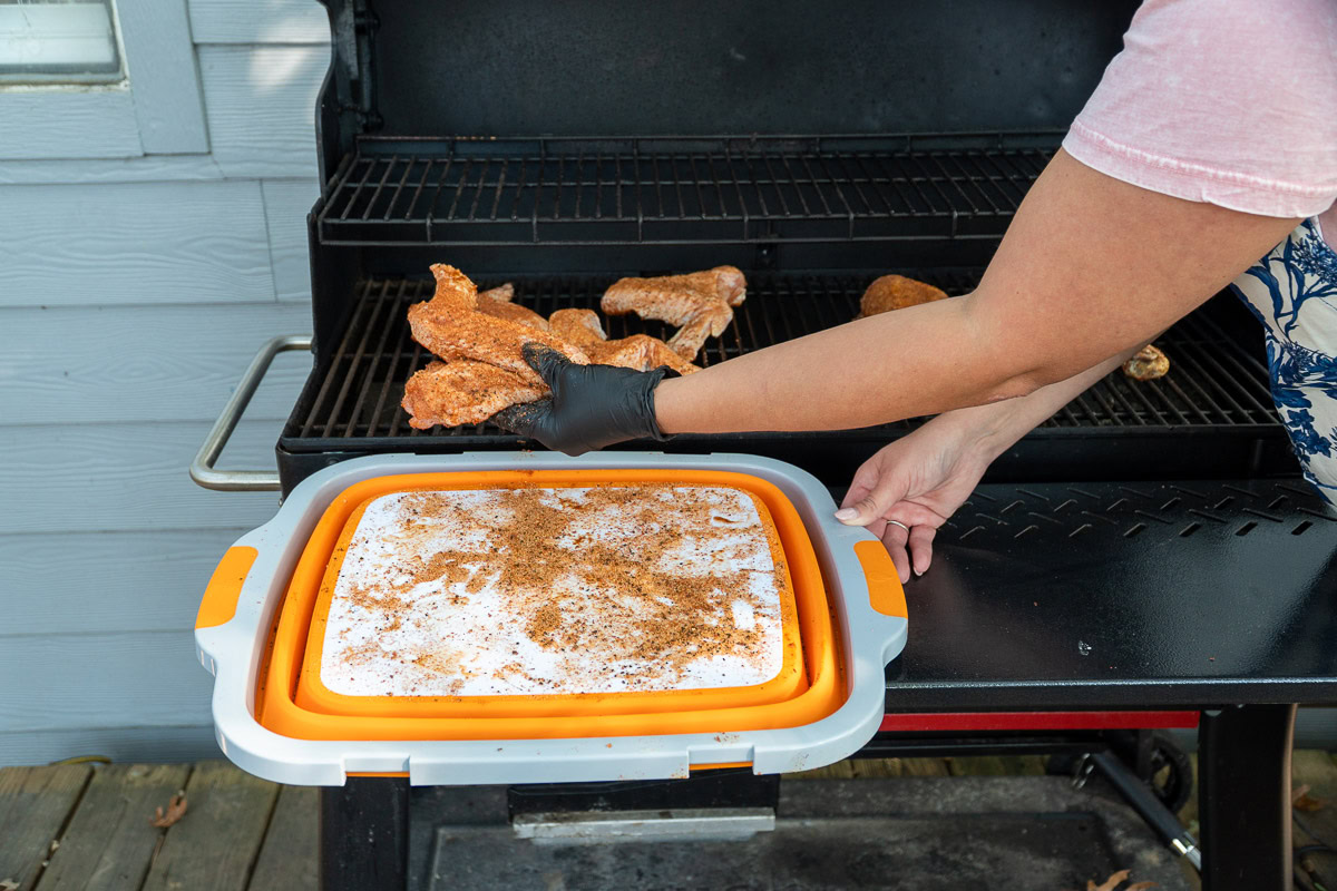 Smoked Turkey Wings (Dino Wings) - Smoked BBQ Source