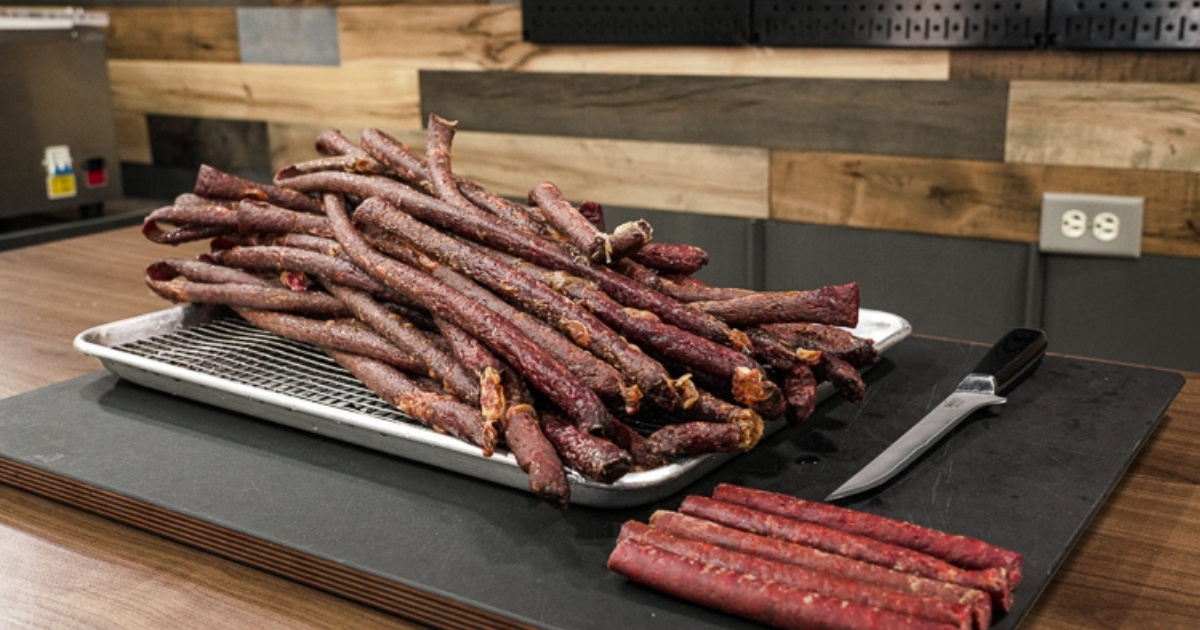 Smoked Venison Snack Sticks - Smoked BBQ Source