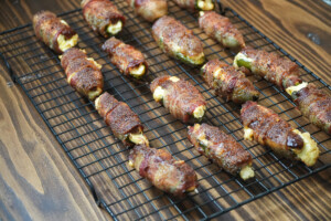 Smoked Atomic Buffalo Turds (Stuffed Jalapeños) - Smoked BBQ Source