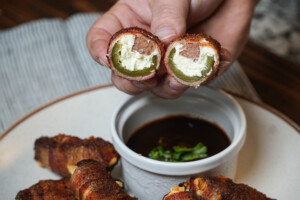 Smoked Atomic Buffalo Turds (Stuffed Jalapeños) - Smoked BBQ Source