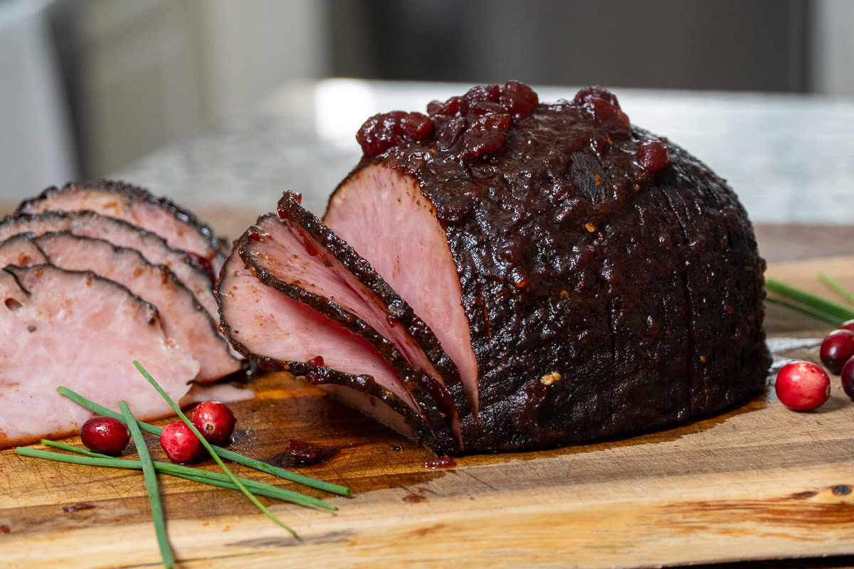 Easy Smoked Cranberry Ham Glaze - Smoked BBQ Source