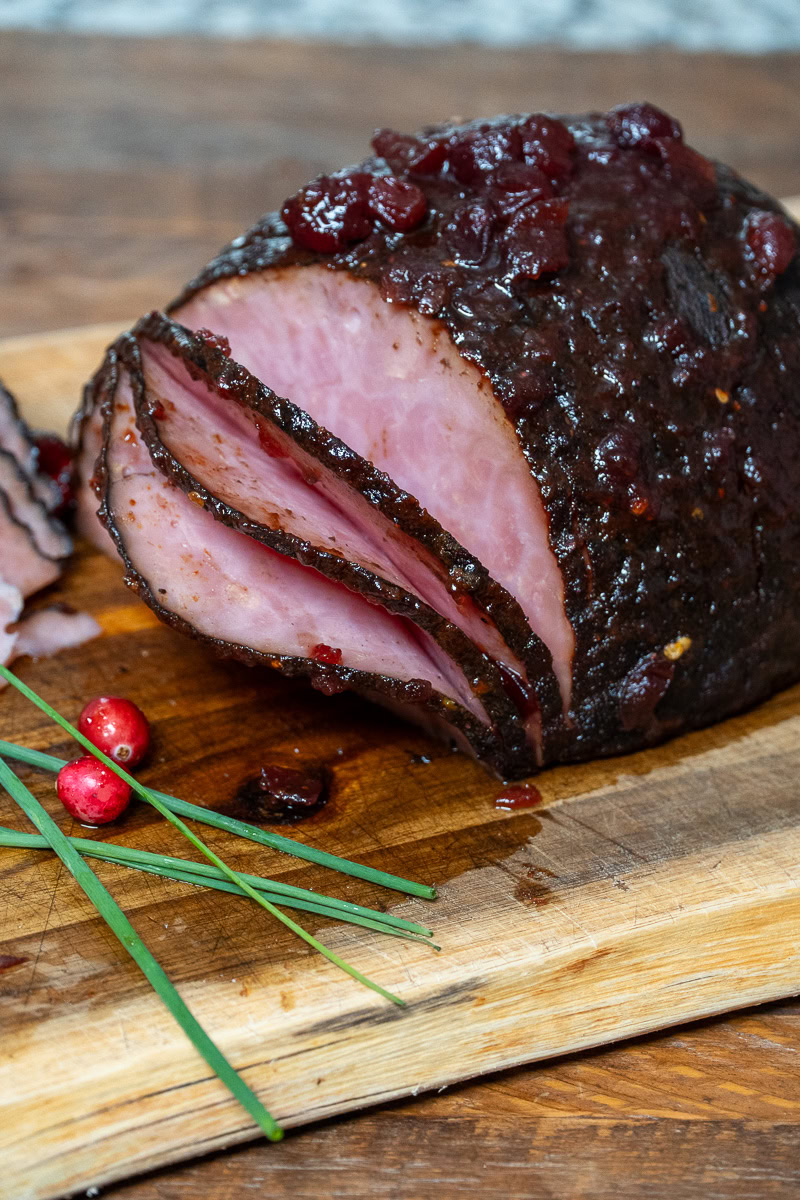 Easy Smoked Cranberry Ham Glaze - Smoked BBQ Source