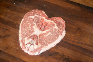 Heart-Shaped Ribeye Steak Dinner on the Grill - Smoked BBQ Source