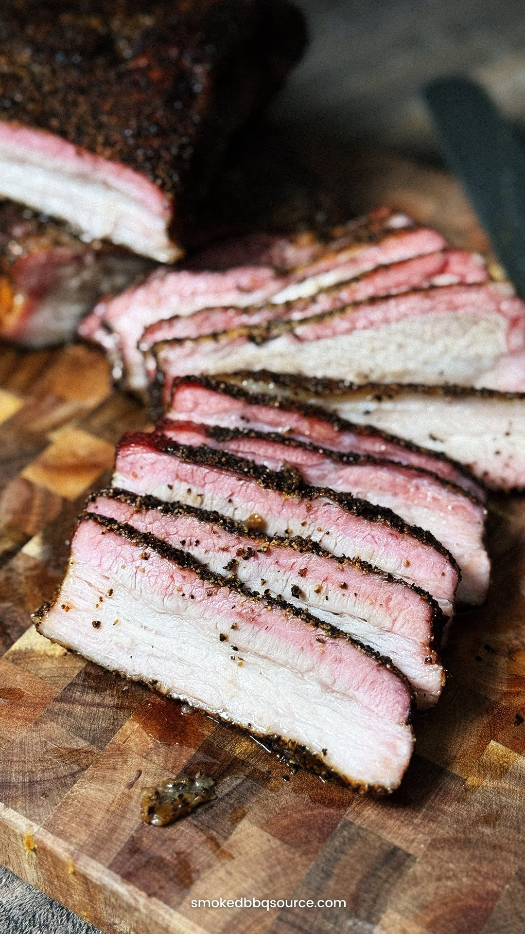 Smoked Pork Belly Texas-Style - Smoked BBQ Source