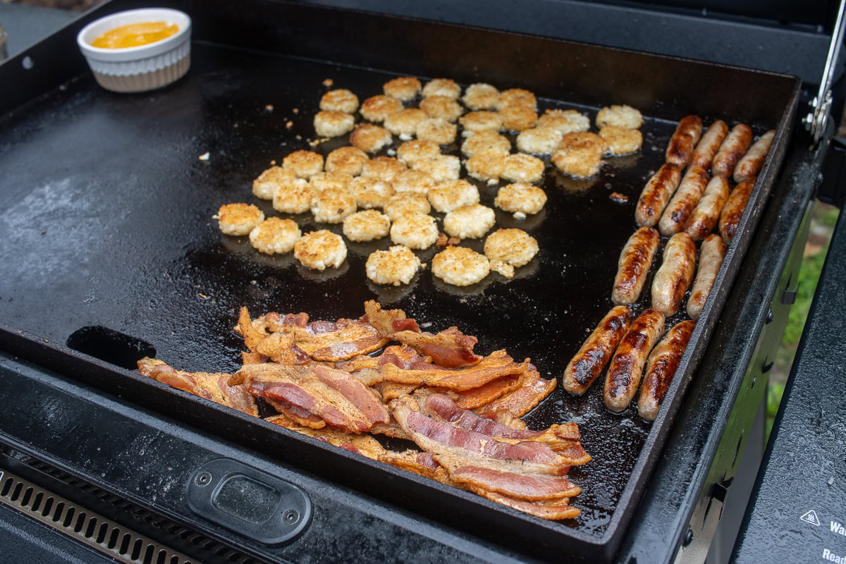 Pancake Breakfast Tacos on the Griddle - Smoked BBQ Source