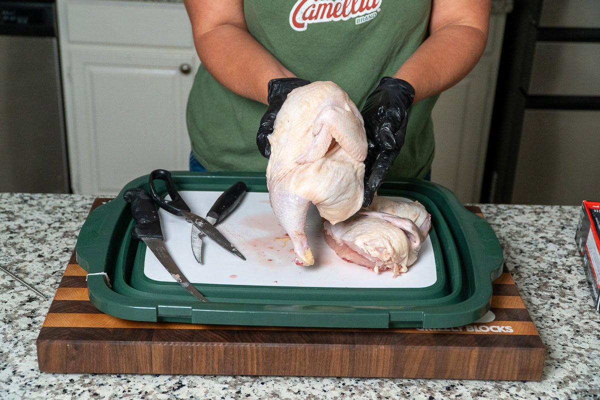 Juicy Competition-Style Smoked Chicken Halves - Smoked BBQ Source
