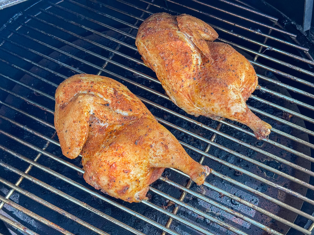 Juicy Competition-Style Smoked Chicken Halves - Smoked BBQ Source