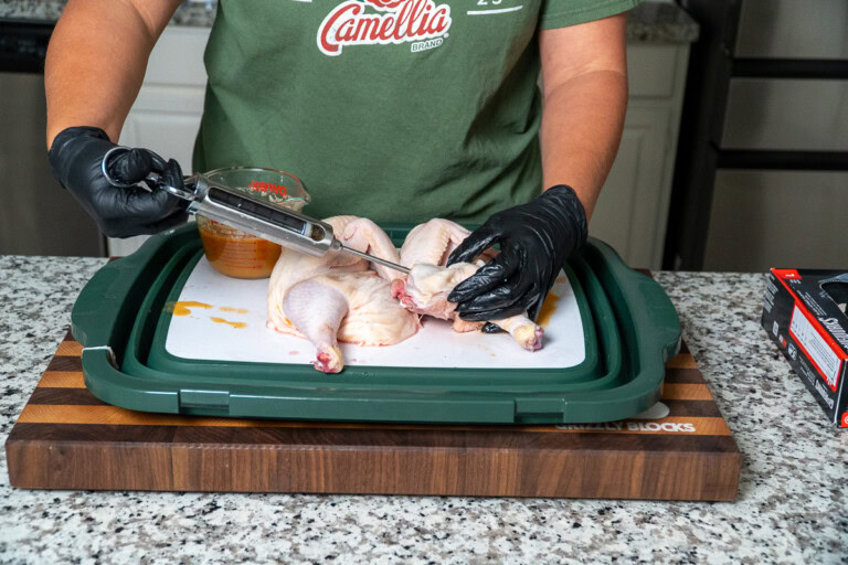 Juicy Competition-Style Smoked Chicken Halves - Smoked BBQ Source