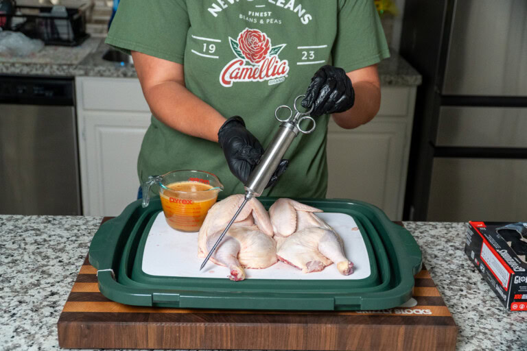 Juicy Competition-Style Smoked Chicken Halves - Smoked BBQ Source