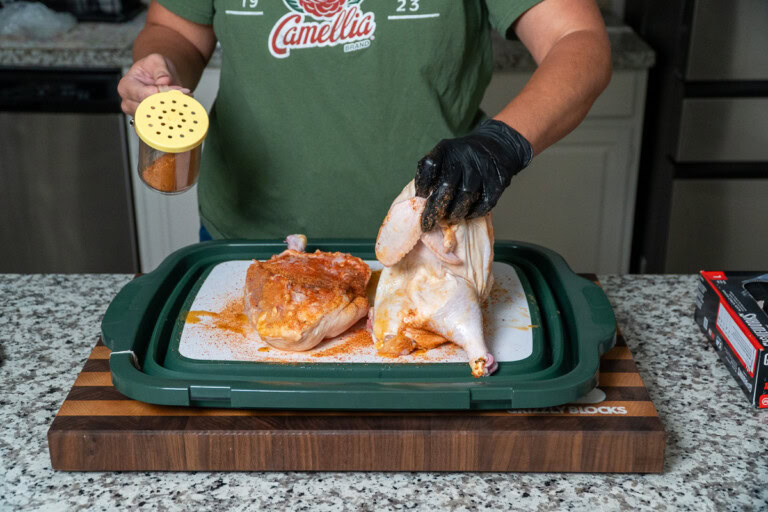 Juicy Competition-Style Smoked Chicken Halves - Smoked BBQ Source