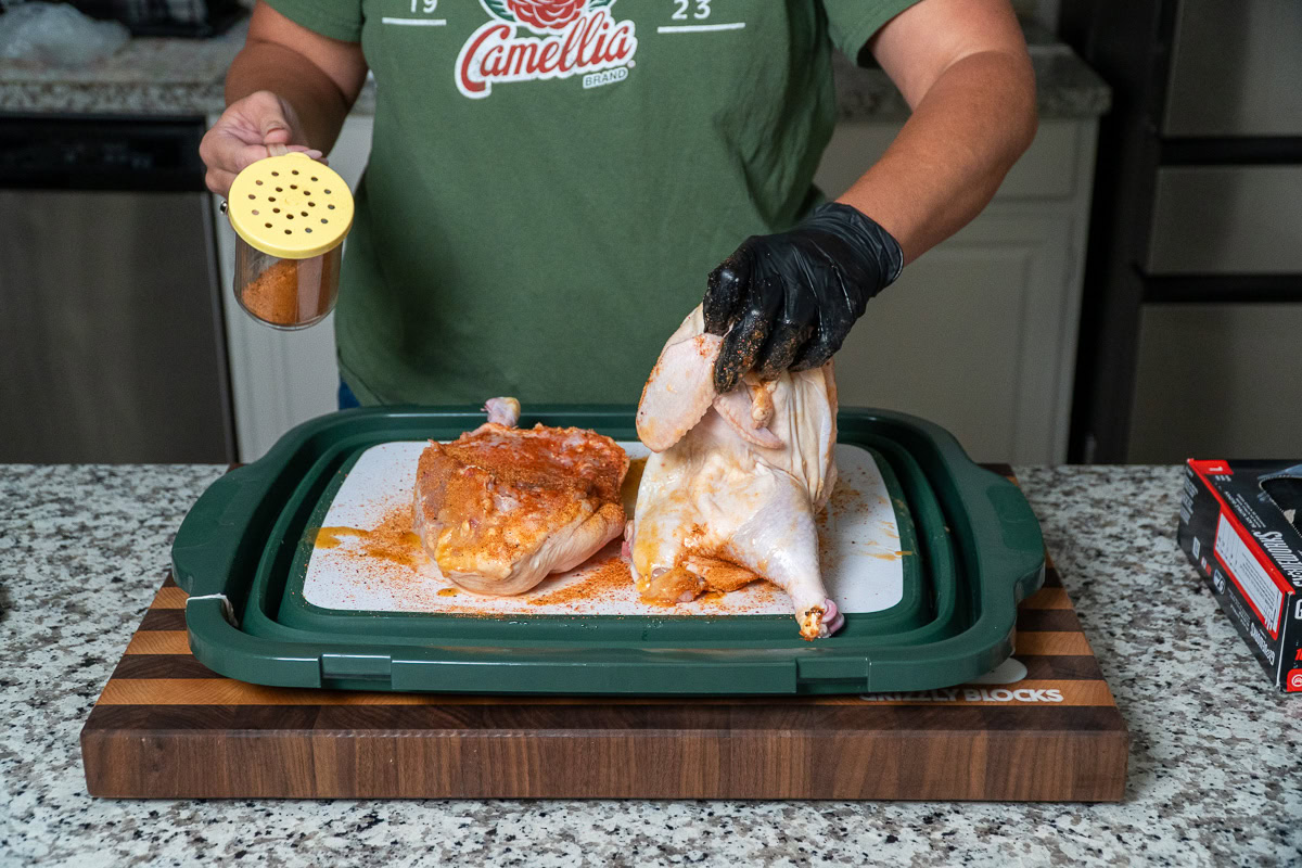 Juicy Competition-Style Smoked Chicken Halves - Smoked BBQ Source