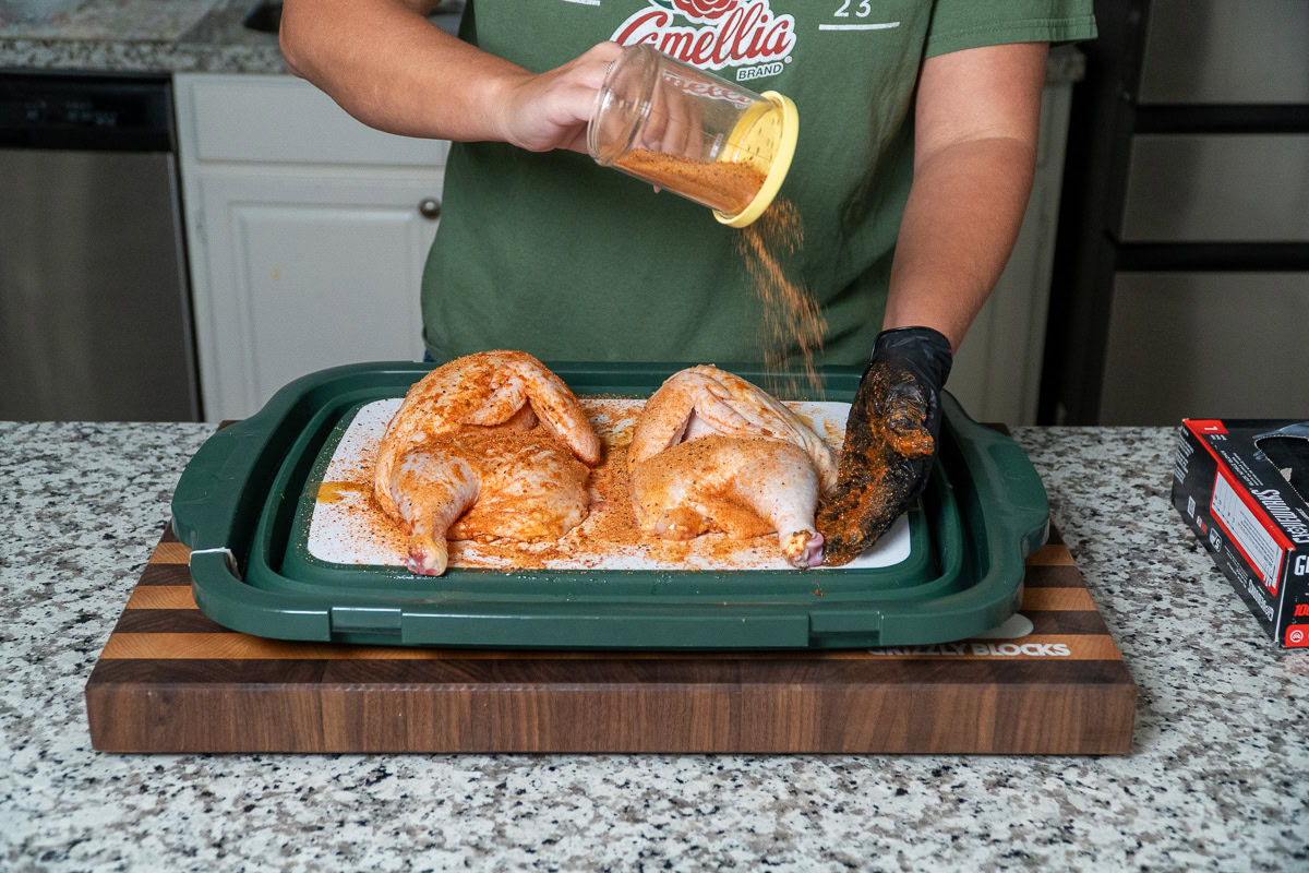 Juicy Competition-Style Smoked Chicken Halves - Smoked BBQ Source