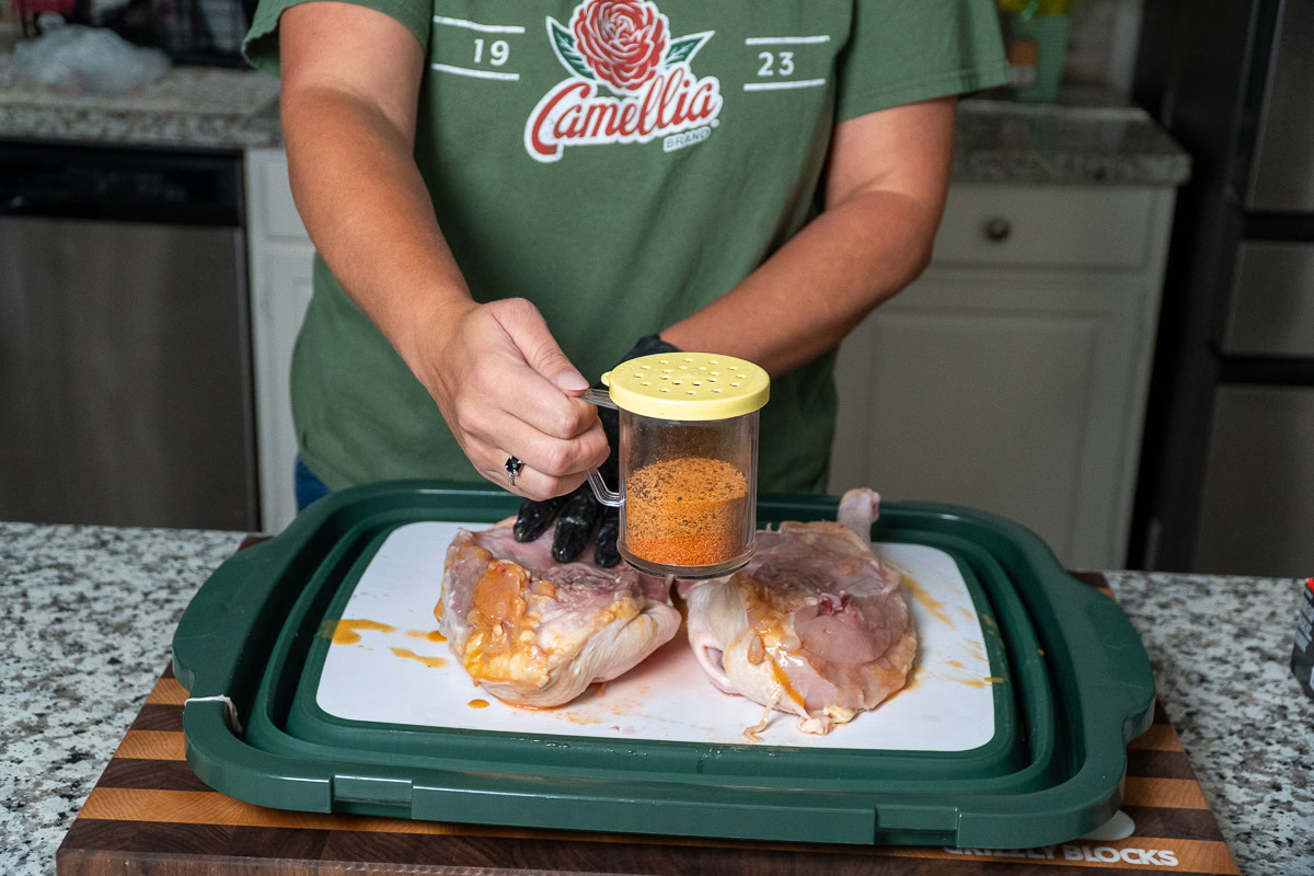 Juicy Competition-Style Smoked Chicken Halves - Smoked BBQ Source