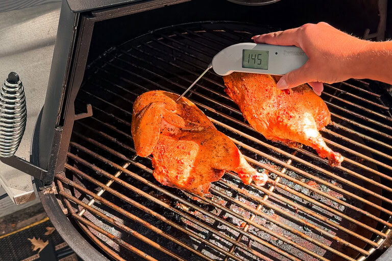 Juicy Competition-Style Smoked Chicken Halves - Smoked BBQ Source